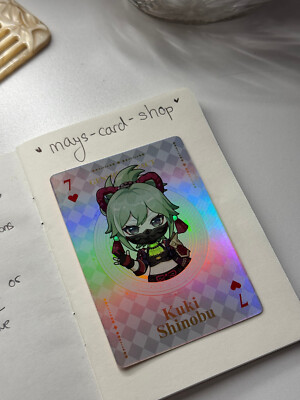 Goddess Story | Genshin Impact TCG — Kuki Shinobu Card Deck — Play ...