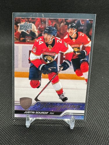 2023-24 Upper Deck YOUNG GUNS Justin Sourdif ROOKIE #471 - Florida ...