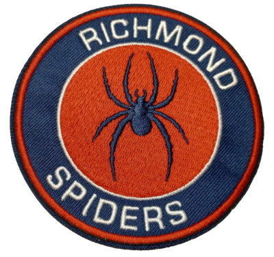 Richmond Spiders~Embroidered PATCH~3 1/2" Round~Iron or Sew On | eBay