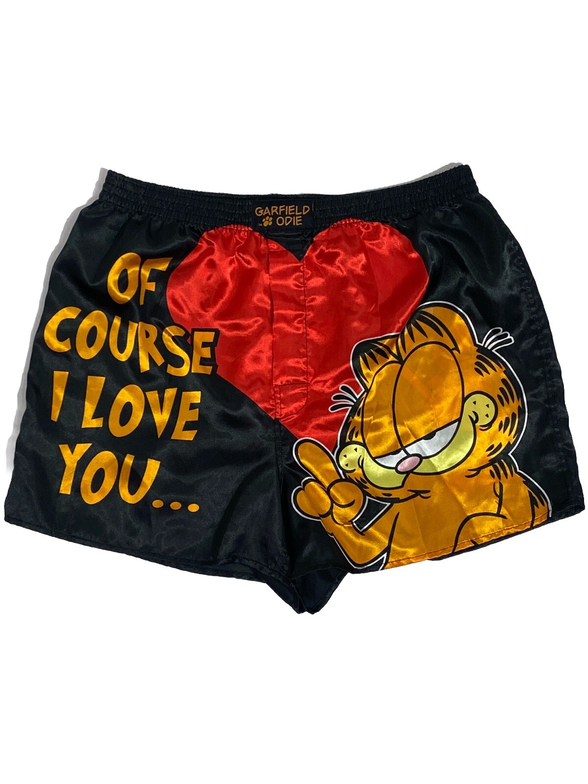 Vintage Garfield & Odie Boxers Lounge Shorts All Over… - Gem