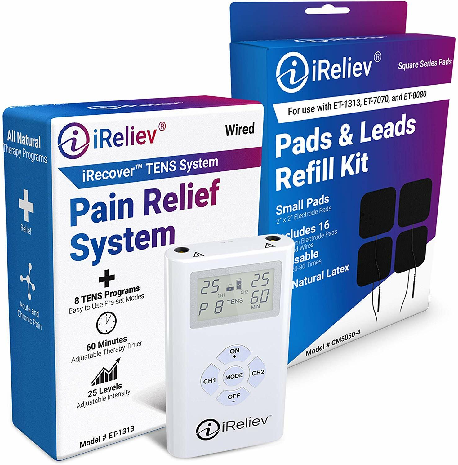 TOP-Best TENS Massager Unit Bundle for Pain Relief! The Bundle is 100% ...