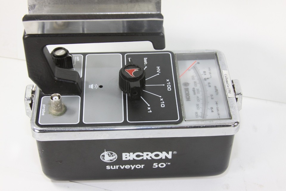 BICRON SURVEYOR 50 RADIATION DETECTER | eBay