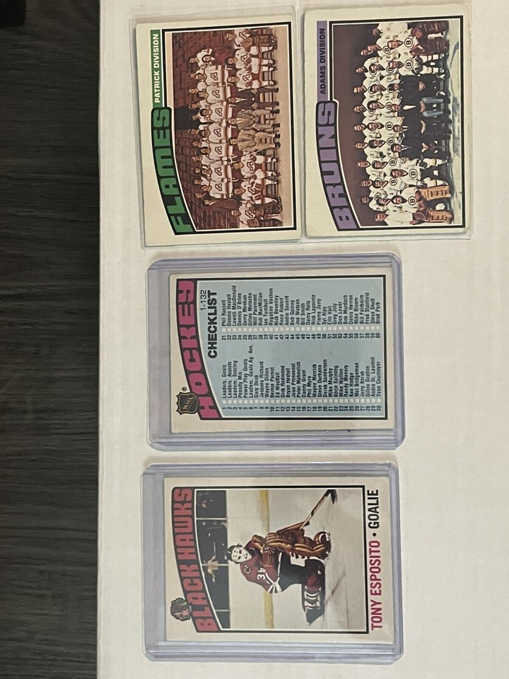 O-Pee Chee Hockey Card Complete 396 Card Vintage 1976-77 Set | eBay