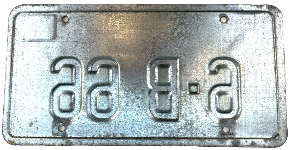 Nebraska 1990 Car License Plate Man Cave Garage Pub Saunders Co Decor ...
