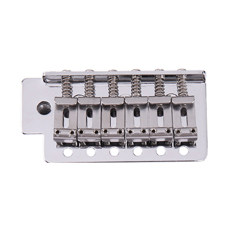 Guitar Tremolo Bridge 6 Strings Chrome Single Swing System for Music ...