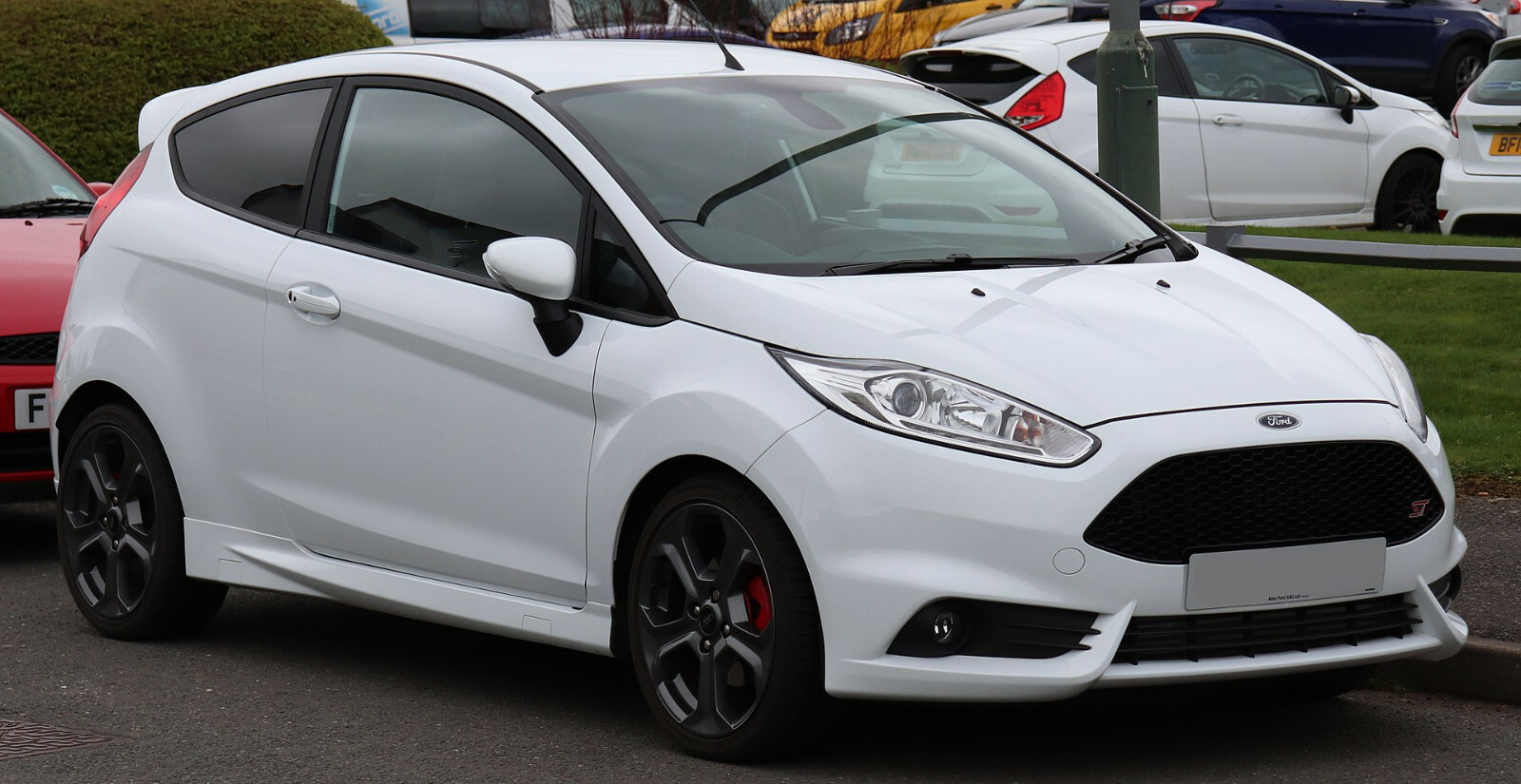 FORD FIESTA MK7 3-door Hatchback or ST 2009-2017 2pc Wind Deflectors ...