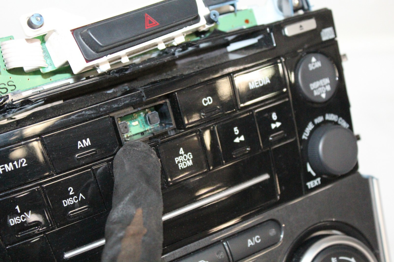 2006-2007 MAZDA MAZDASPEED 6 RADIO HEAD UNIT CLIMATE CONTROL J9167 | eBay