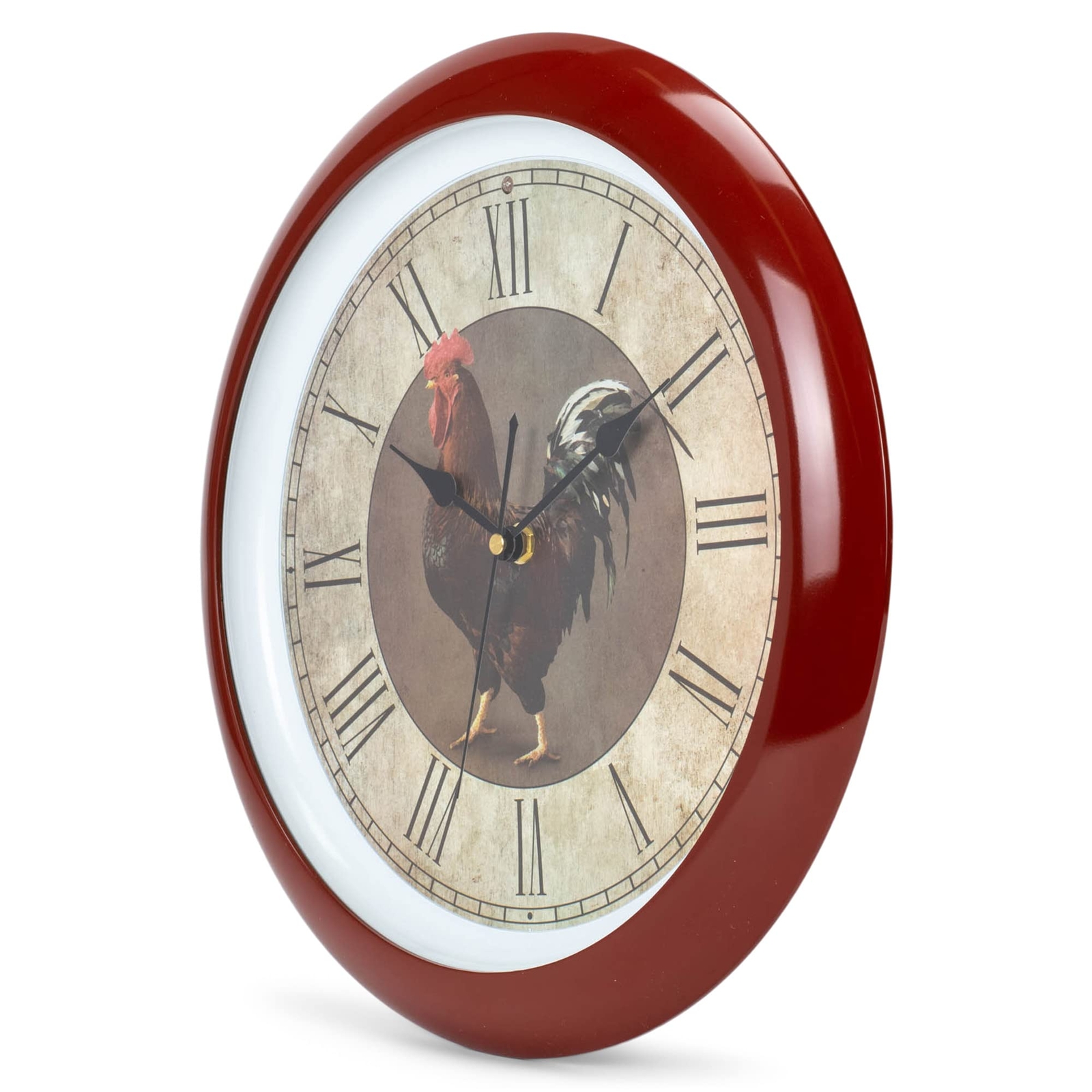 Rooster Farmhouse Collection Vintage Natural Brown 13 inch Sound Wall ...