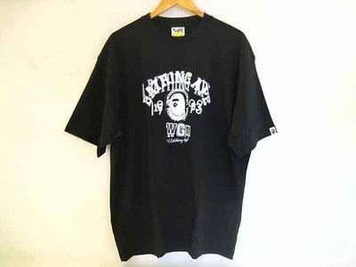 A BATHING APE Layered College Relaxed Fit Graphic Tee, Unused | eBay