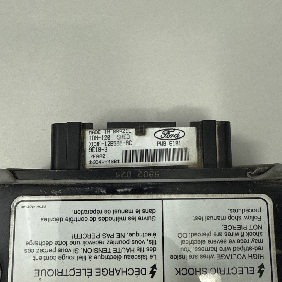 99-01 FORD F250 F350 7.3L IDM DIESEL INJECTOR DRIVE MODULE XC3F-12B599 ...