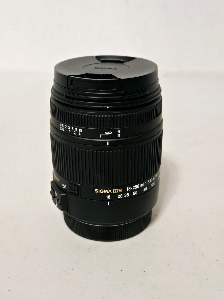 Sigma 18-250mm f3.5-6.3 DC MACRO OS HSM with Optical Stabilizer for ...