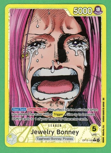 Jewelry Bonney One Piece Alt Art Foil (English) OP13-100 | eBay