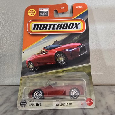 2021 Lexus LC 500 1:64 Diecast Collectible Diorama Model Car Red New ...