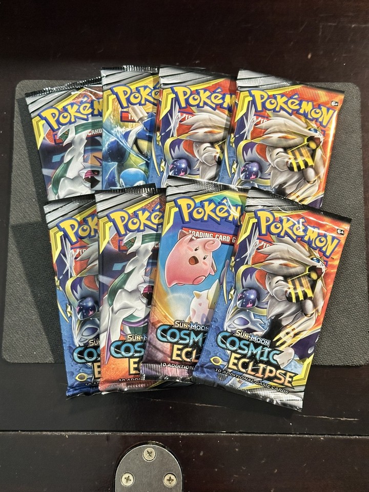 Pokémon Sun & Moon Cosmic Eclipse Booster Pack - 10 Cards Per Pack ...