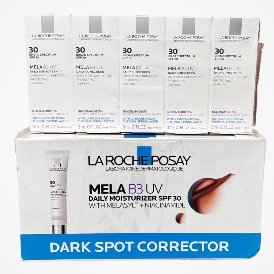 La Roche Posay Mela B3 UV • Dark Spot Corrector • 15 x .10 oz • SPF 30 ...