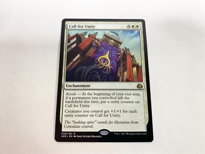 Call for Unity (X1) Aether Revolt MTG (Lightly Played) | eBay