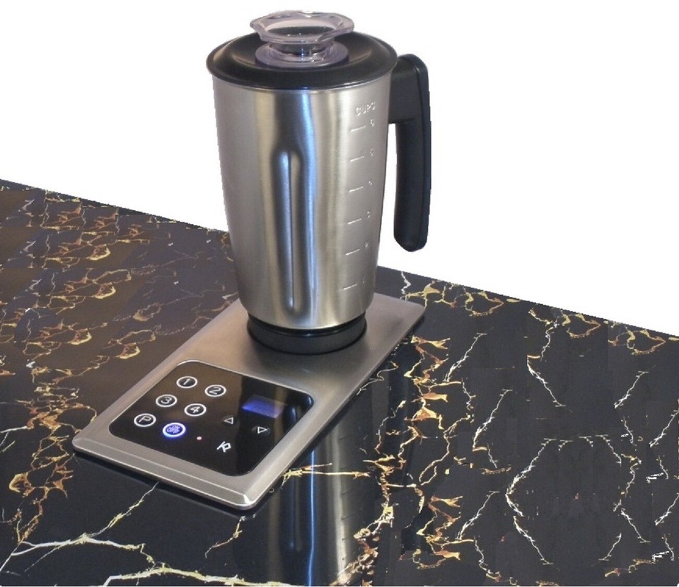 In-Built in-counter blender (Food Center) w/1000W Drop in under counter ...