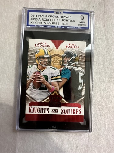 2014 Crown Royale Knights & Squires Red #KS6 AARON RODGERS & BLAKE ...