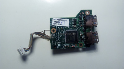 HP 6530B USB / CARD READER BOARD WITH CABLE 486249-001 | eBay