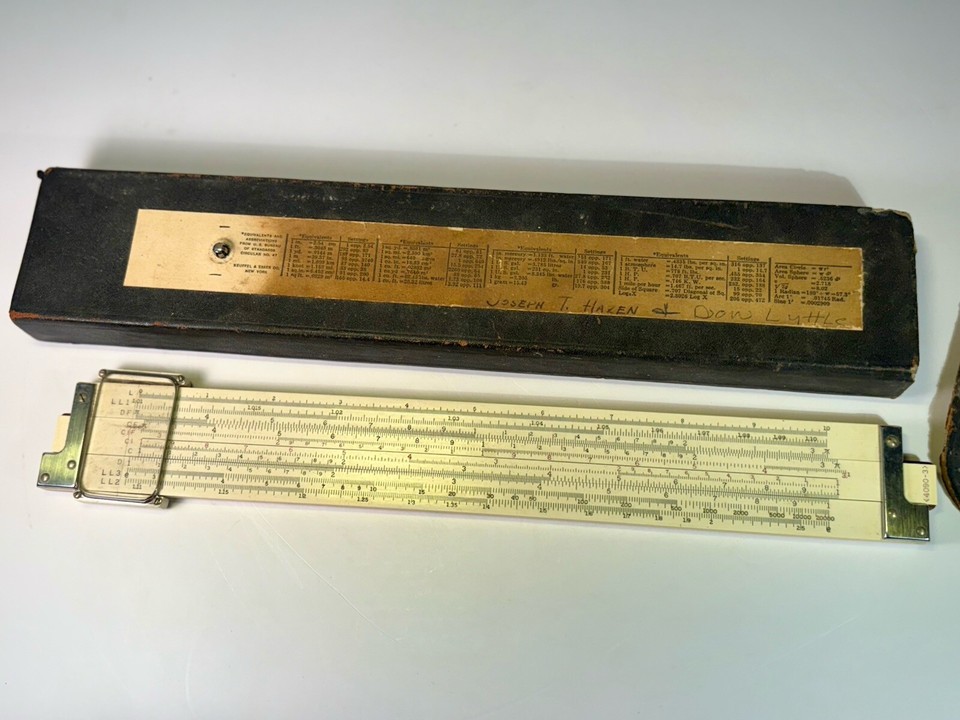 Rare Vintage 1930's Keuffel & Esser Kurtz 4090-3 Psychrometric Slide ...