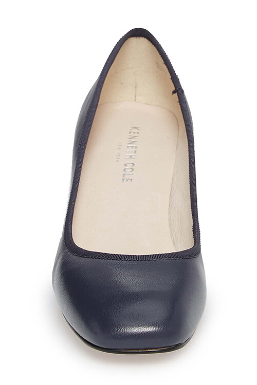 New KENNETH COLE NEW YORK Eryn Block Heel Leather Women Shoes Sz. 9 | eBay