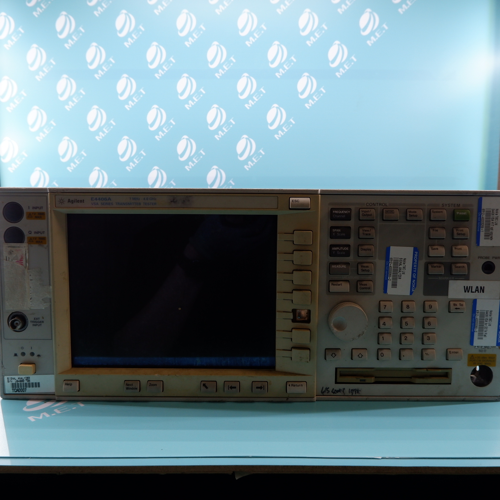 Agilent 7Mhz-4.0Ghz Vsa Series Transmitter Tester E4406A E4406A 60Days ...