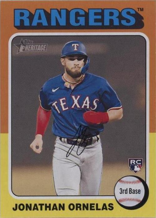 2024 Topps Heritage - Rookies Jonathan Ornelas #421 (RC) for sale ...