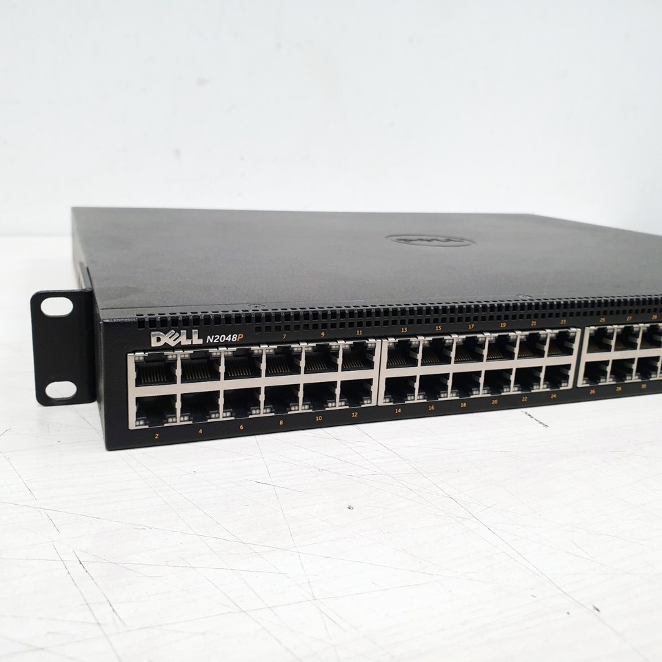 Dell N2048P E05W E05W002 48-Port Ethernet Network Switch Tested | eBay
