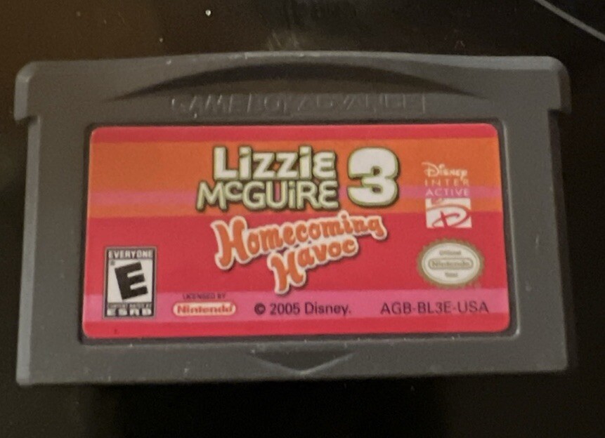 Lizzie McGuire 3: Homecoming Havoc (Nintendo Game Boy Advance, 2005 ...