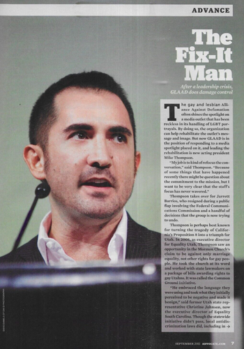 Advocate Magazine Andrew Cuomo Innovation Issue Peter Thiel Travel Rose ...