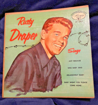 RUSTY DRAPER - POP PARTY - Rare Rockabilly- MERCURY - RARE 45 EP | eBay