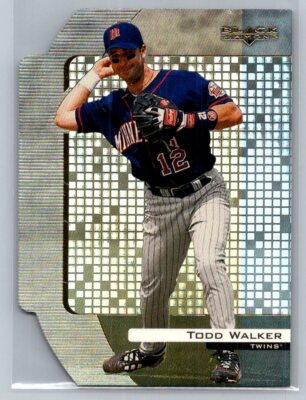2000 Upper Deck Black Diamond Reciprocal Cut #R48 Todd Walker Minnesota ...