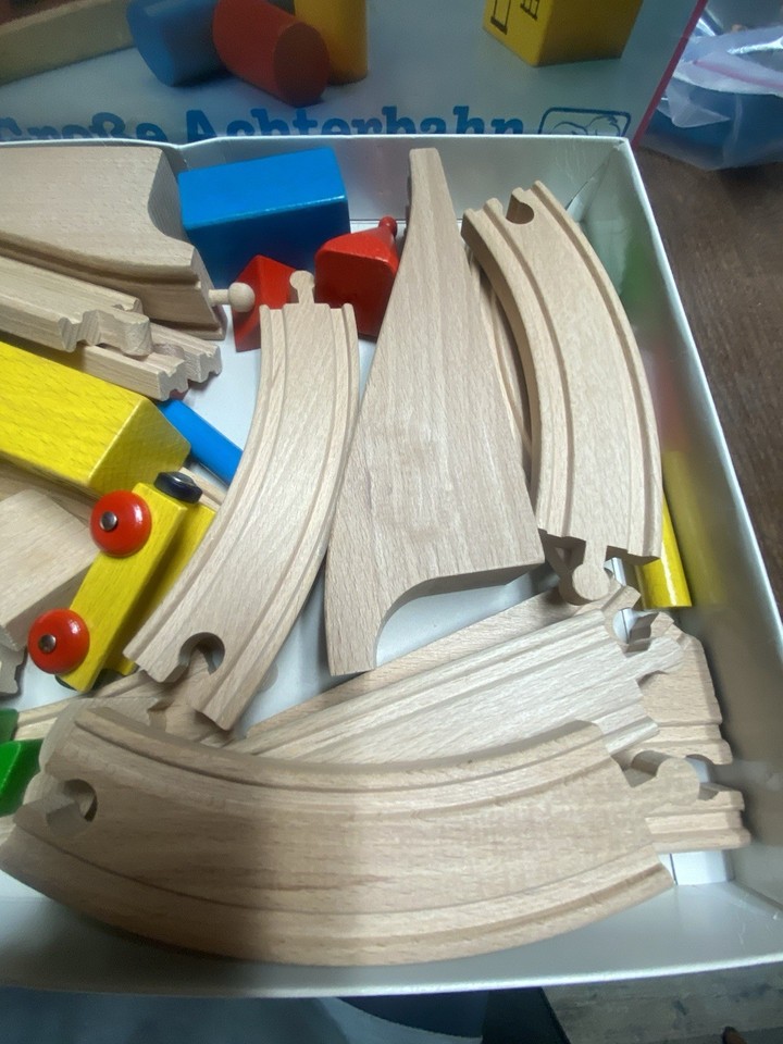 Grobe Achterbahn Block Set With Box 2044 | eBay