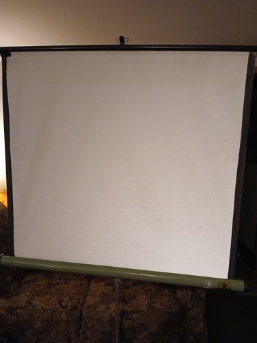 Radiant 40x40" Folding Metal Projector Reflective Movie Screen | eBay