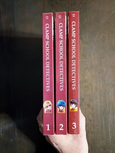 Clamp School Detectives Manga Set 3 Books W/ Posters Mint Condition ...