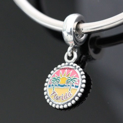 Authentic Pandora Florida Beach State Exclusive Charm + BOX | eBay