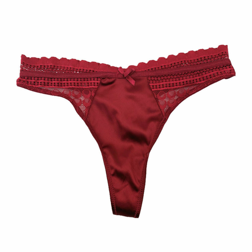 1/5 Pack Lot Women's Sexy Satin G-string Thongs Panties Fashion ...