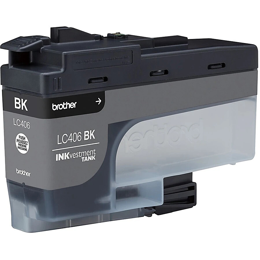 Genuine Brother LC406XL LC406 INKvestment Tank Ink Cartridges Black ...