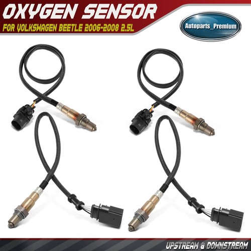 4x Upstream & Downstream O2 Oxygen Sensors for Volkswagen Beetle 2006 ...