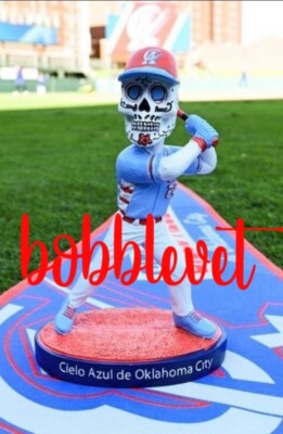 Cielo Azul de Oklahoma City Sugar Skull Bobblehead Dodgers AAA | eBay