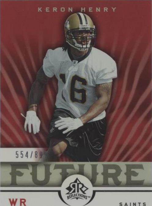 2005 Upper Deck Reflections - Future Keron Henry #103 /899 (RC) for ...