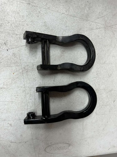 Set of 2 Black Tow Hooks For 07-19 Chevrolet Silverado GMC Sierra 1500 ...