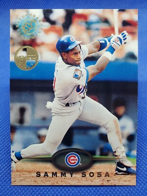 1995 Topps Stadium Club SAMMY SOSA MEMBERS ONLY card CHICAGO CUBS #174 ...