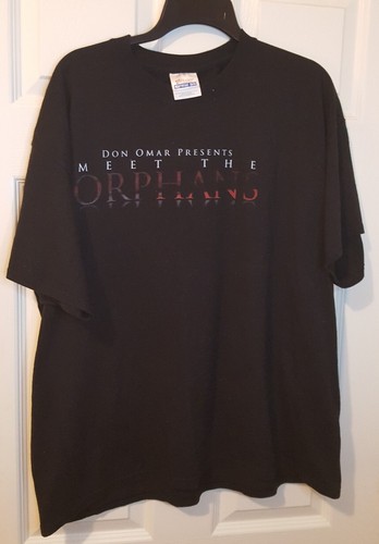 2010 Don Omar Presents: Meet the Orphans Shirt XL Reggaeton Band Album ...