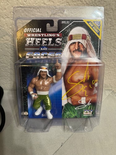 SABU - Autographed- MOC in CASE - Heels and Faces Zombie Sailor Toys | eBay