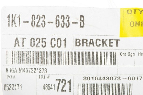 NEW VW Volkswagen Original Inner Hood Release Handle Bracket 1K1823633B ...