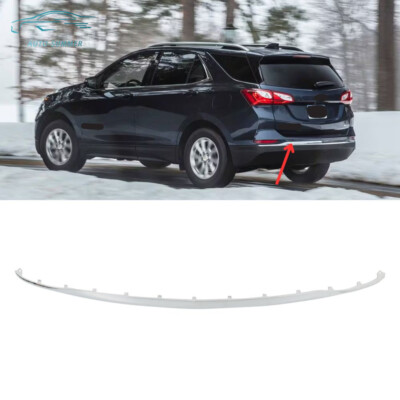 For 2018-2021 Chevrolet Equinox Chrome Rear Bumper Lower Molding Trim ...