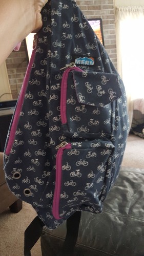 MERU Sling Backpack Bag - Small Single Strap Crossbody Pack for Women ...