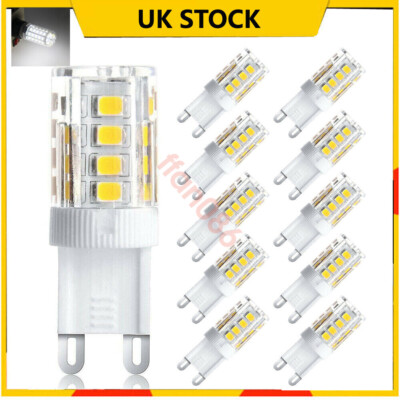 10 X G9 LED 3W bulb cool white replacement for G9 halogen capsule bulbs ...