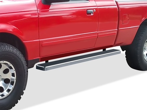 APS Running Boards 5 inches Fit 98-11 Ford Ranger Mazda B Super Cab 2Dr ...